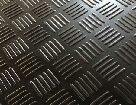 China Antislip wearproof water-resistance rubber floor mat roll blue ...