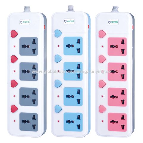 China 4 Way Electric Extension Socket with 2USB With Independent Switch ...