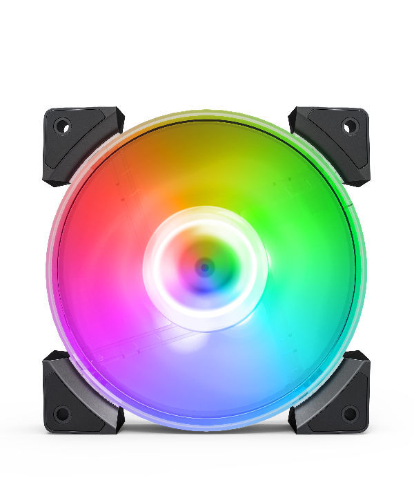 China SAMA New Arrival OEM 12CM 3 Pin 5V 3Pin AURA White Fan Frame ...