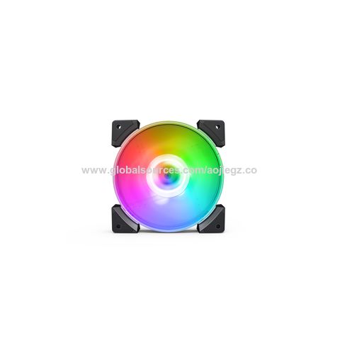 China SAMA New Arrival OEM 12CM 3 Pin 5V 3Pin AURA White Fan Frame ...