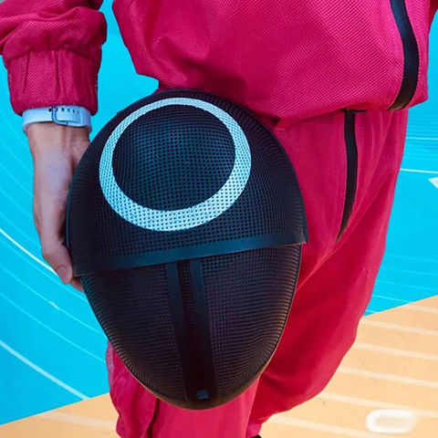 China 2021 Squid game Costume with Mask Cosplay jacket Squid game suit ...