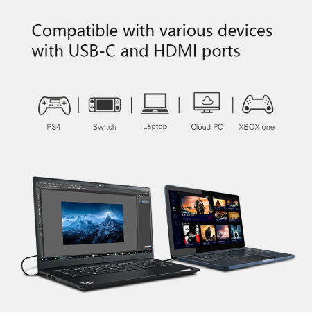 China 13.3 inch wireless portable monitor support smartphones EMUI and ...