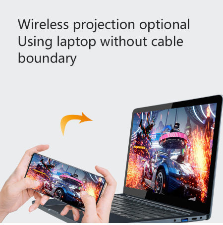 China 13.3 inch wireless portable monitor support smartphones EMUI and ...