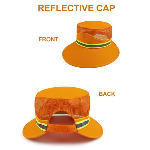 China Polyester Running Motorbicycle Reflective Safety Hat for Adults ...