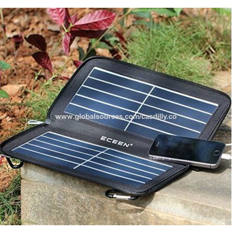 China Folding Solar Panel Phone Charger with USB Port Zipper Pack for ...