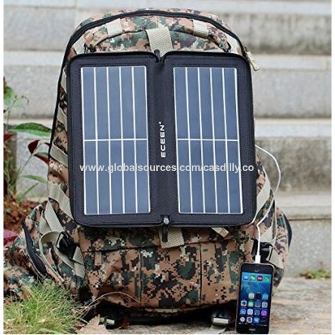 China Folding Solar Panel Phone Charger with USB Port Zipper Pack for ...