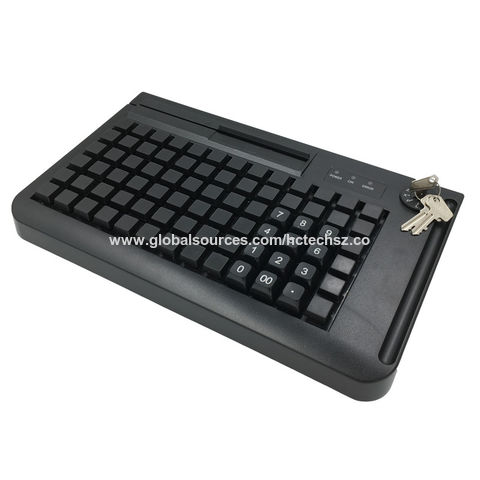 China KB78 POS keyboard with guide-array patent design on Global ...
