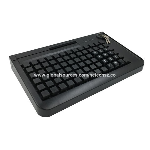 China KB78 POS keyboard with guide-array patent design on Global ...
