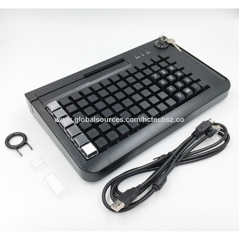 China KB78 POS keyboard with guide-array patent design on Global ...