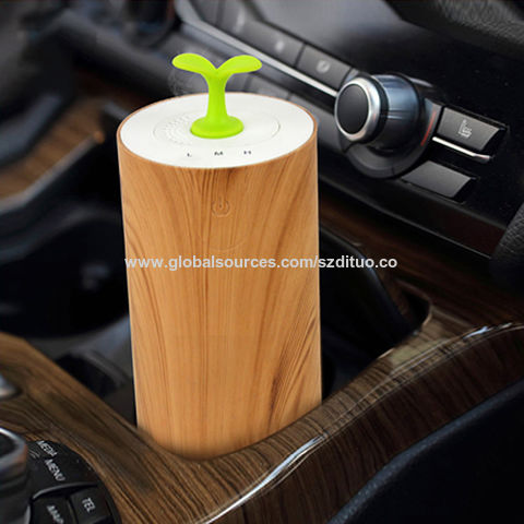 China Classic Wood Grain Aroma Essential Oil Portable Car Diffuser on ...