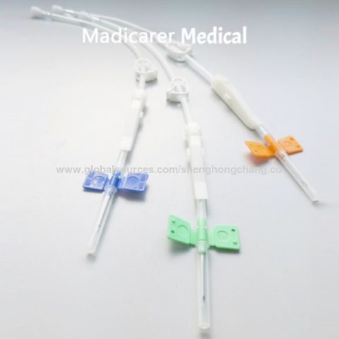 China 15g/16g/17g fistula needle disposable Safety A.V Fistula Needle ...