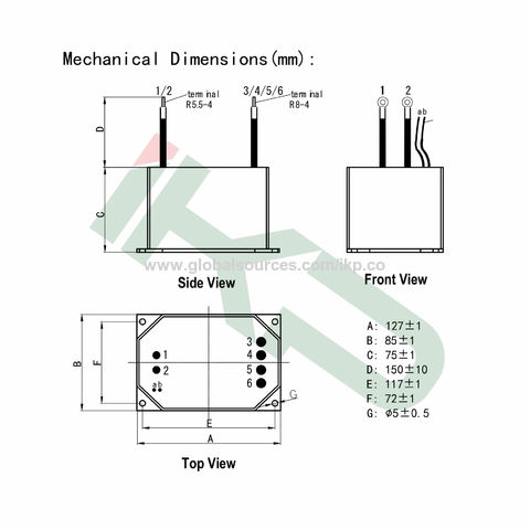 China Buck/Boost High Current Power Choke Coil, Encapsulated in ...