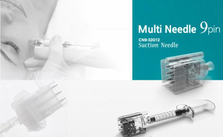 Korea Multi needle 9pin 5pin 4pin multi needle mesotherapy injector for ...