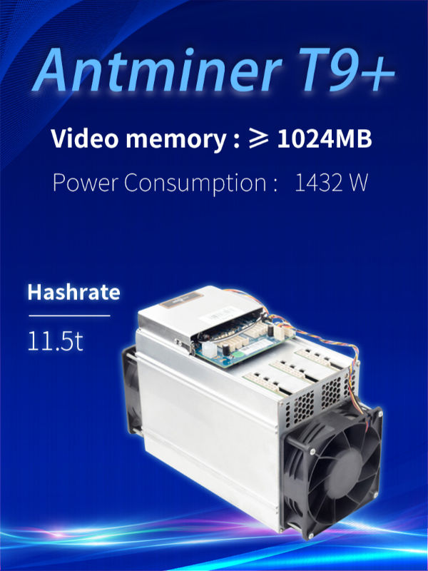 China Dcloud Second Hand Bitmain Antminer Miner t9+ 14Th/s ASIC miner ...