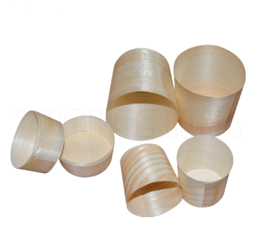 China Biodegradable Round Disposable Pine Wood Serving Cup eco-friendly ...