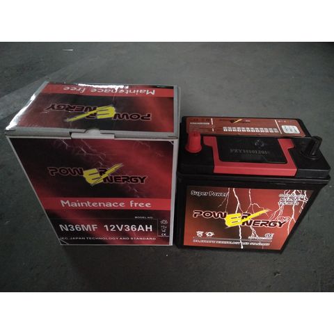 China N36MF 12V/36Ah Maintenance-free Lead-acid Storage Battery Auto ...