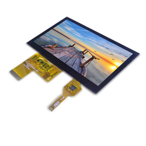 China 5'' Touchscreen TFT LCD display with 800*480 Resolution on Global ...
