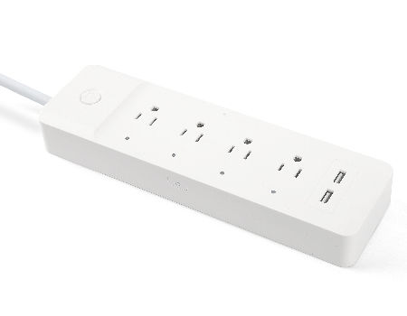 Wi-Fi Remote Control AC power strip, Smart surge protector Wi-Fi power ...