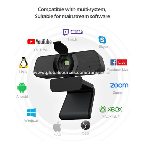 China Web Camera, 2K Webcam, USB Web cam for Online Teaching Meeting PC ...