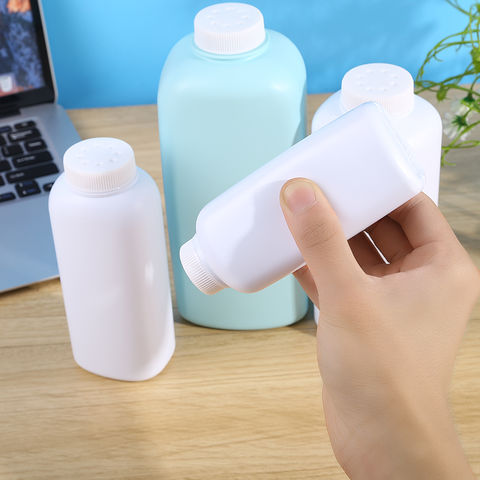 China Large capacity HDPE plastic dry powder bottle light blue custom ...
