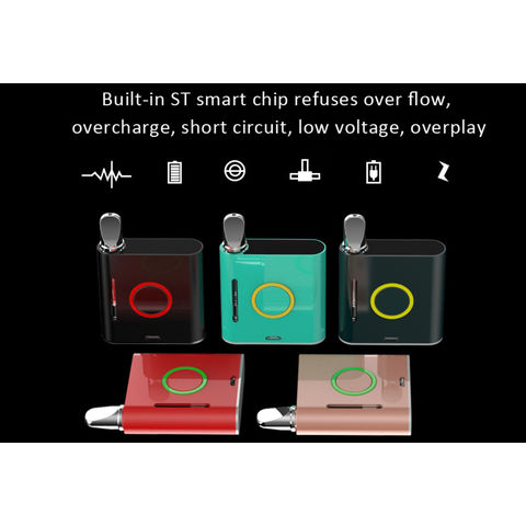 China Customized cbd oil battery mod 510 thread 500mah vape box mod for ...