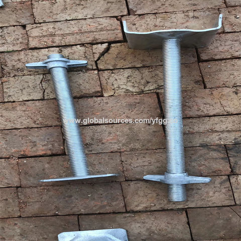 China Youfa Scaffolding Adjustable Jack Base/ screw jack rod/ formwork ...