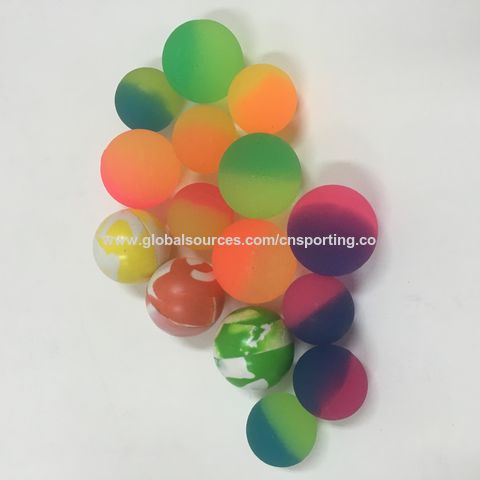 China Assorted Colorful Bouncy Balls for Kids Playtime Kindergarten ...