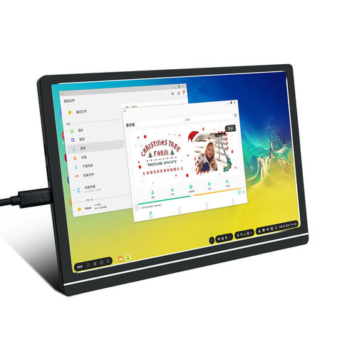 China 10.1 ips edp screen with usb c port portable monitor for laptop ...