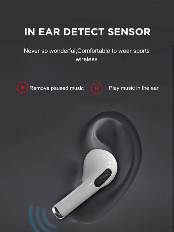 China Pro4 Pro5 True Wireless Earbuds White Headphone Air pro 5 pro 4 ...
