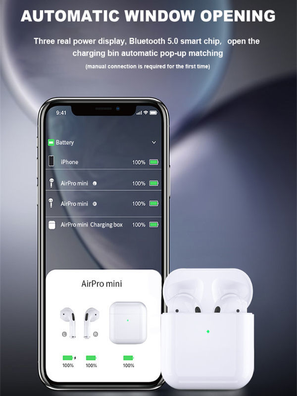 China Pro4 Pro5 True Wireless Earbuds White Headphone Air pro 5 pro 4 ...