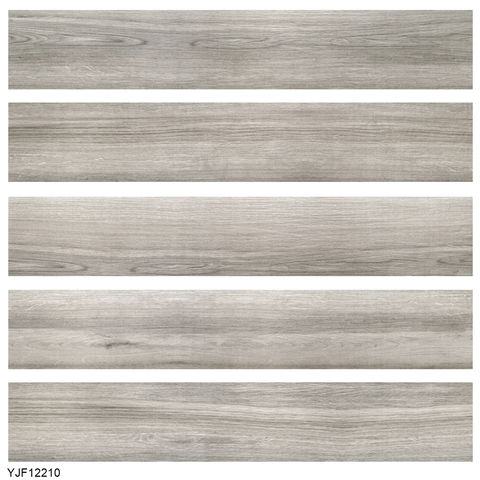 China 200*1200mm Unglazed porcelain floor tile , wood look tile with ...
