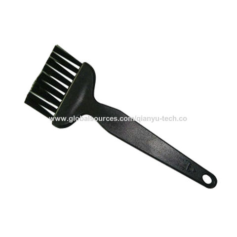 China Small Portable Plastic Handle Nylon Anti Static Brushes Computer ...