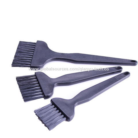 China Small Portable Plastic Handle Nylon Anti Static Brushes Computer ...