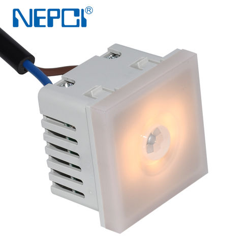 China New model 45*45mm 3W human body induction night light, Power ...