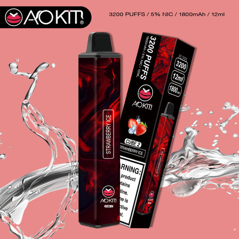China Aokit disposable vaporizer 3200 puffs wholesale disposable vape ...