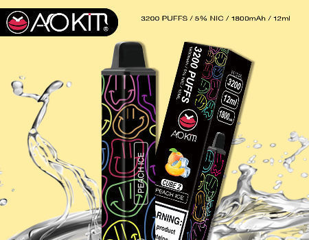 China Aokit disposable vaporizer 3200 puffs wholesale disposable vape ...