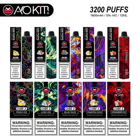 China Aokit disposable vaporizer 3200 puffs wholesale disposable vape ...