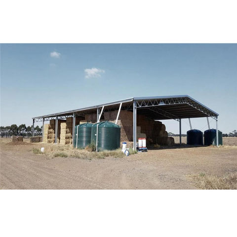China Agricultural steel buildings and barns building prefab hay sheds ...