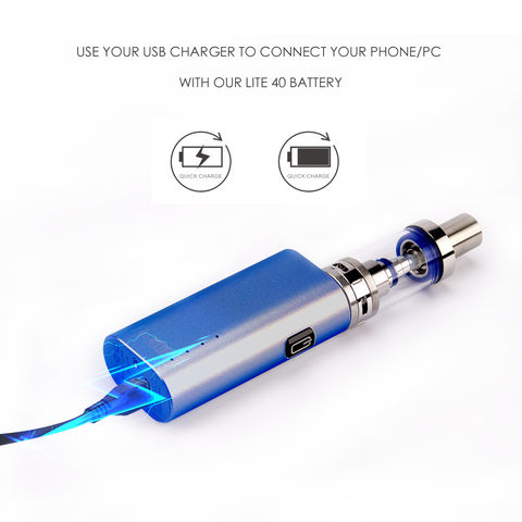 China Authentic Jomo 40W Vape Mod Lite 40s Box Mod Kit with 2200mAh on ...