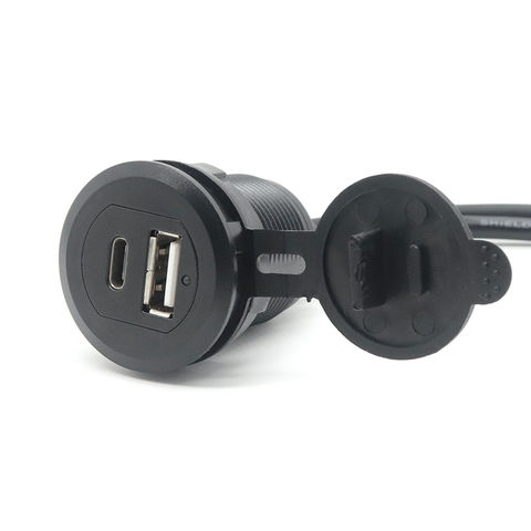 China 1M Waterproof Car Dashboard Mount Panel USB 3.0 USB 3.1 Type c ...