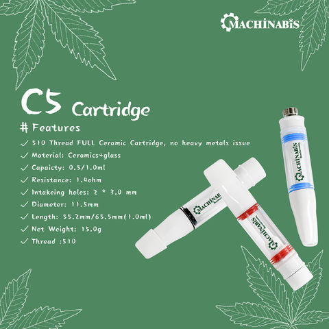 China 1.0ML Twist tip full ceramic cartridge Customing full ceramic ...