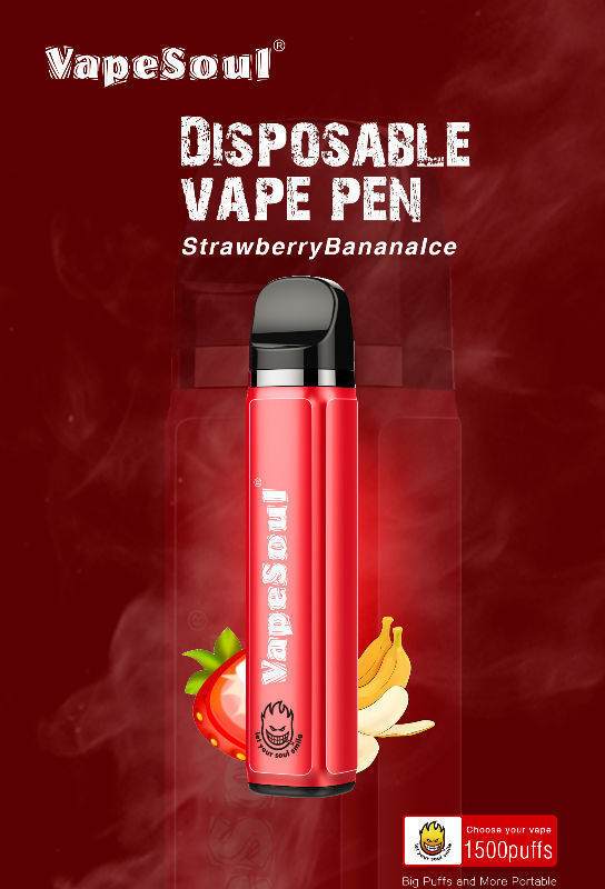 China Itsuwa Vapesoul Soulsmile II 5ml 1500 Puffs Disposable Vape Pen ...