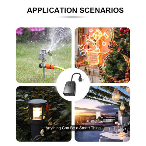 China US Outdoor Smart Socket Plug Tuya Wifi Remote Control Outlets ...