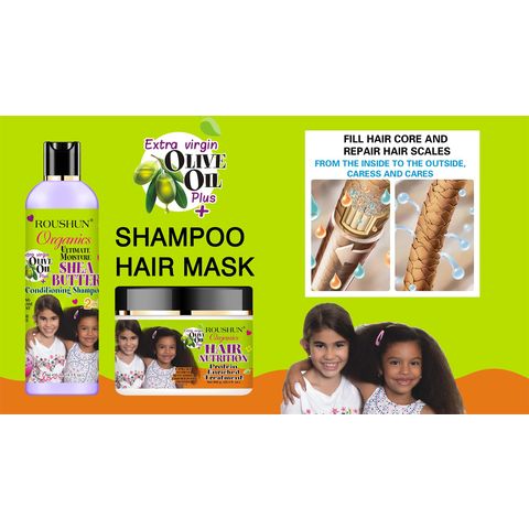 China ROUSHUN moisture nourishing anti-dandruff cleansing&gentle ...