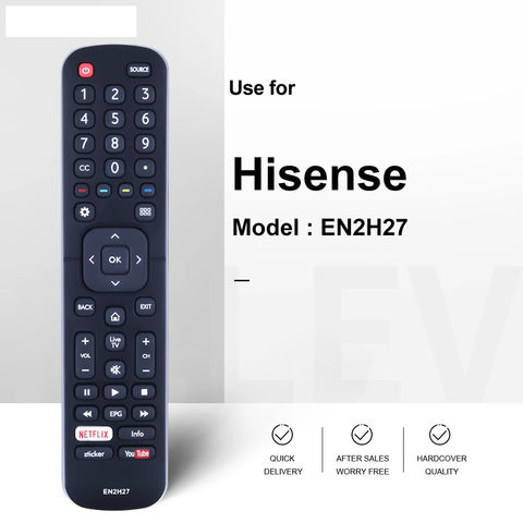 China New EN2H27 Replaced Remote Control fit for Hisense 4K Smart LED ...