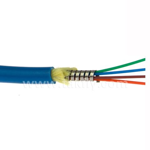 China GYTZA 12 cores G657a2 LSZH Armored Outdoor Fiber Optic Cable on ...
