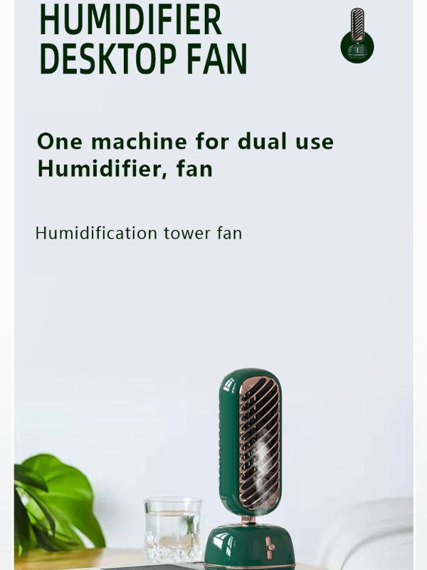 China Dual Use Rotate Humidifier Electric Mini Water Air Cooler Tower ...