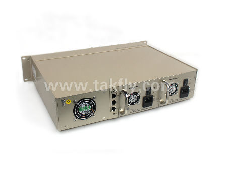 China 2U 16 Solt Rack Mount media converter Chassis on Global Sources ...