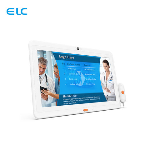 China ELC WH1512T white 15.6 inch wall mounted android tablet pc on ...