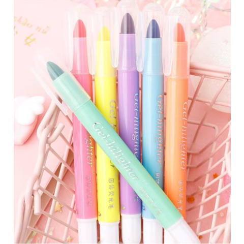 China Solid Highlighter,White/Black/Color Barrel ,Cusotmized ,Non-toxic ...